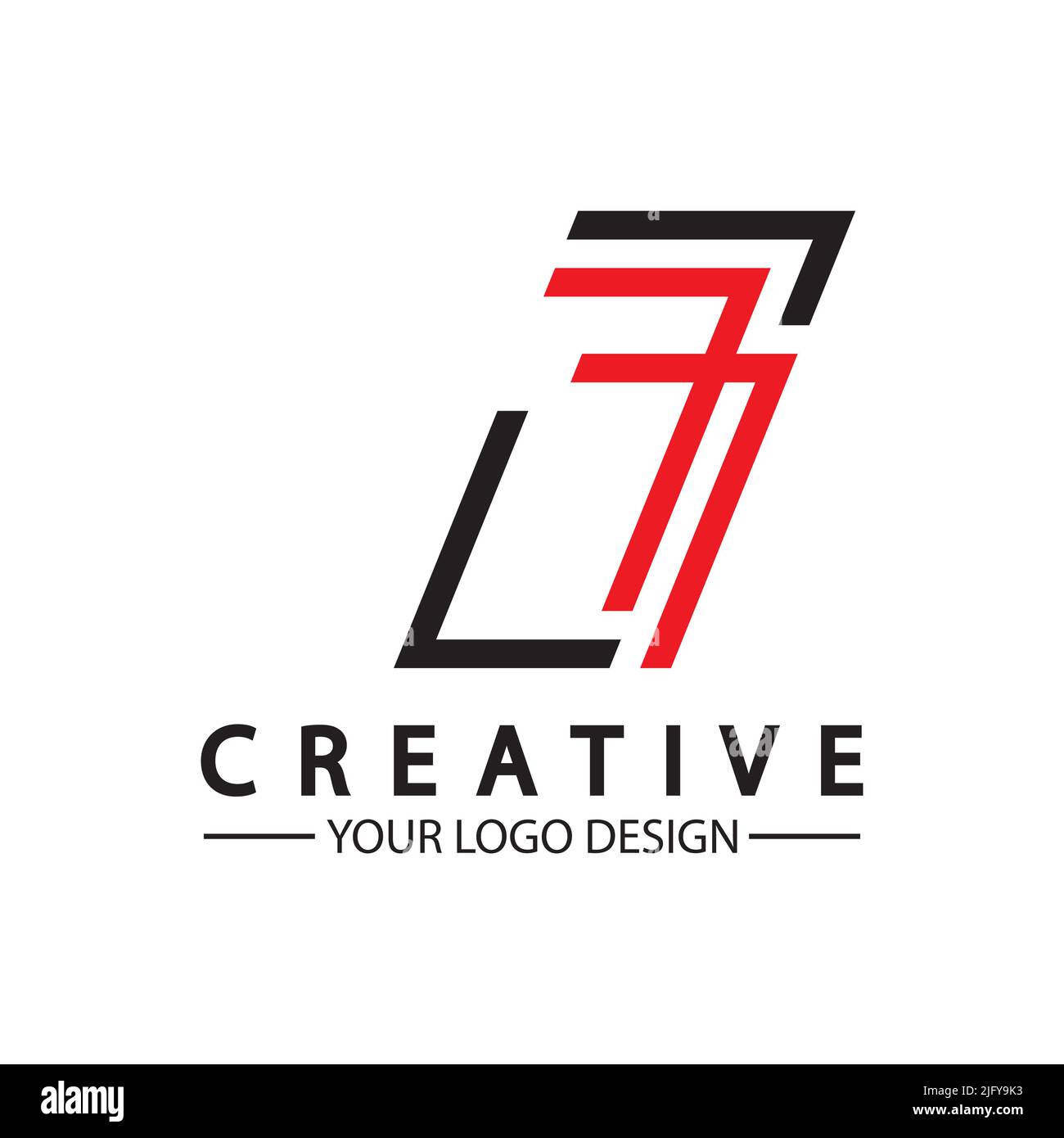 Logo design number 77 image vector illustration Stock Vector Image ...