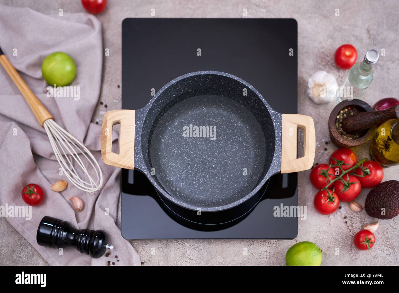 Induction stove hi-res stock photography and images - Alamy