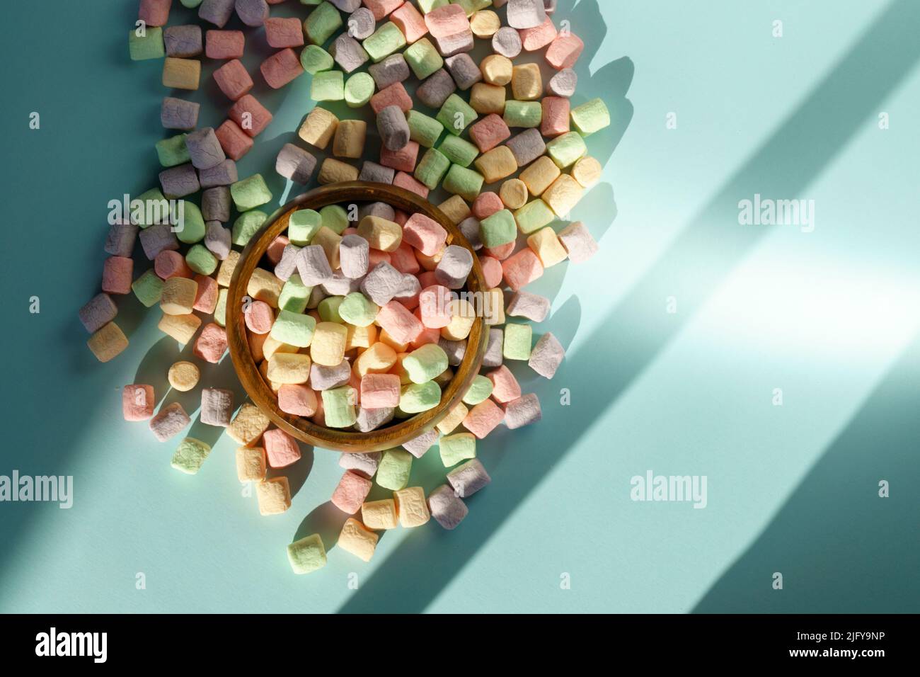 Marshmallows delicious sweet dessert or confectionery addition to cocoa ...