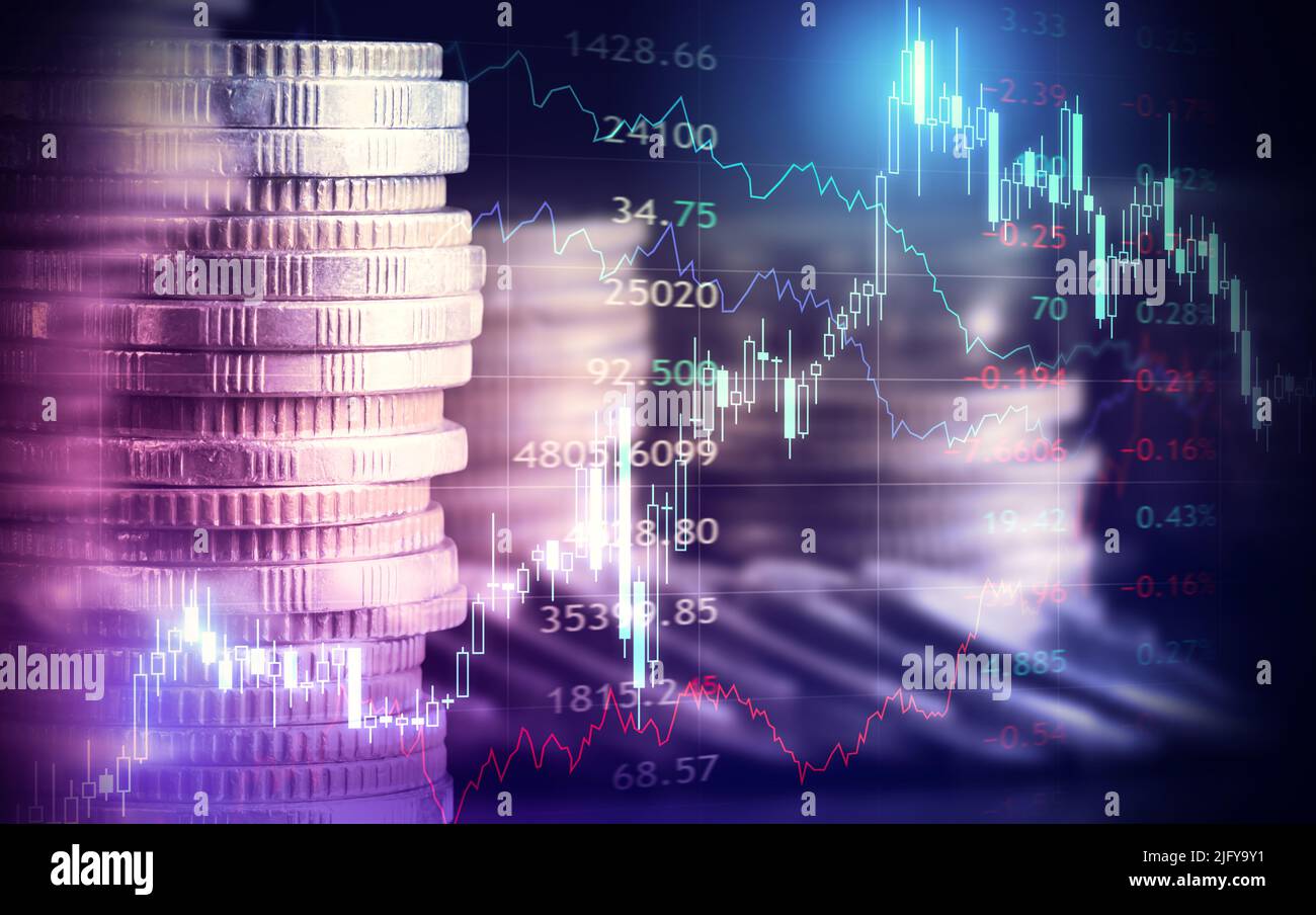 Finance and money technology background concept of business prosperity ...