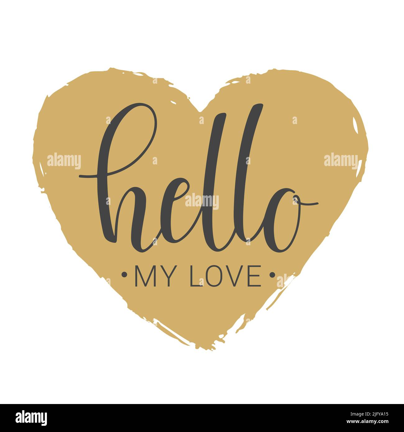 Handwritten letter hi Cut Out Stock Images & Pictures - Alamy