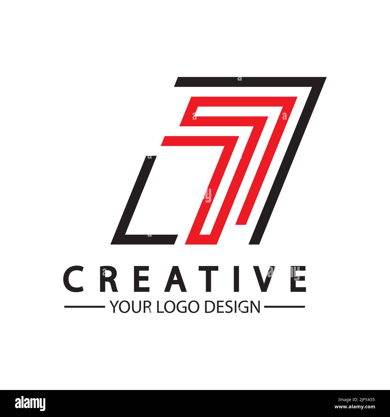 Logo design number 77 image vector illustration Stock Vector Image ...