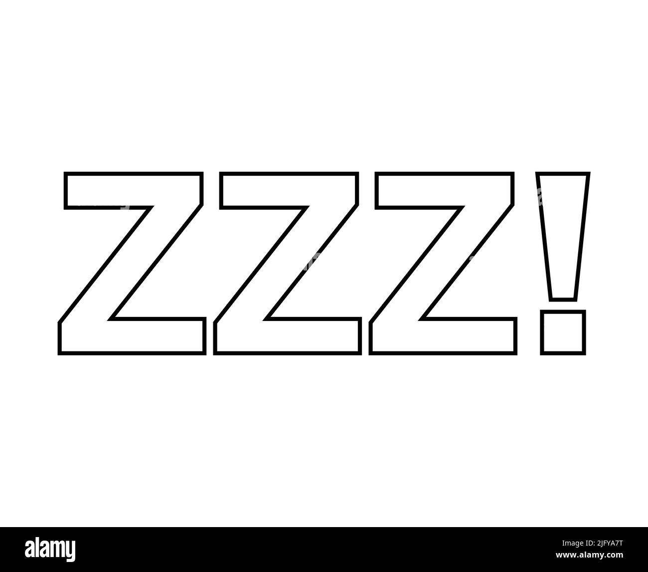 Zzz Outline 1f4a4, Zzz Icon Download On Iconfinder On Iconfinder