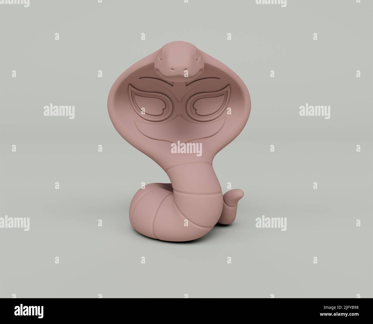 3d render snake hi-res stock photography and images - Alamy