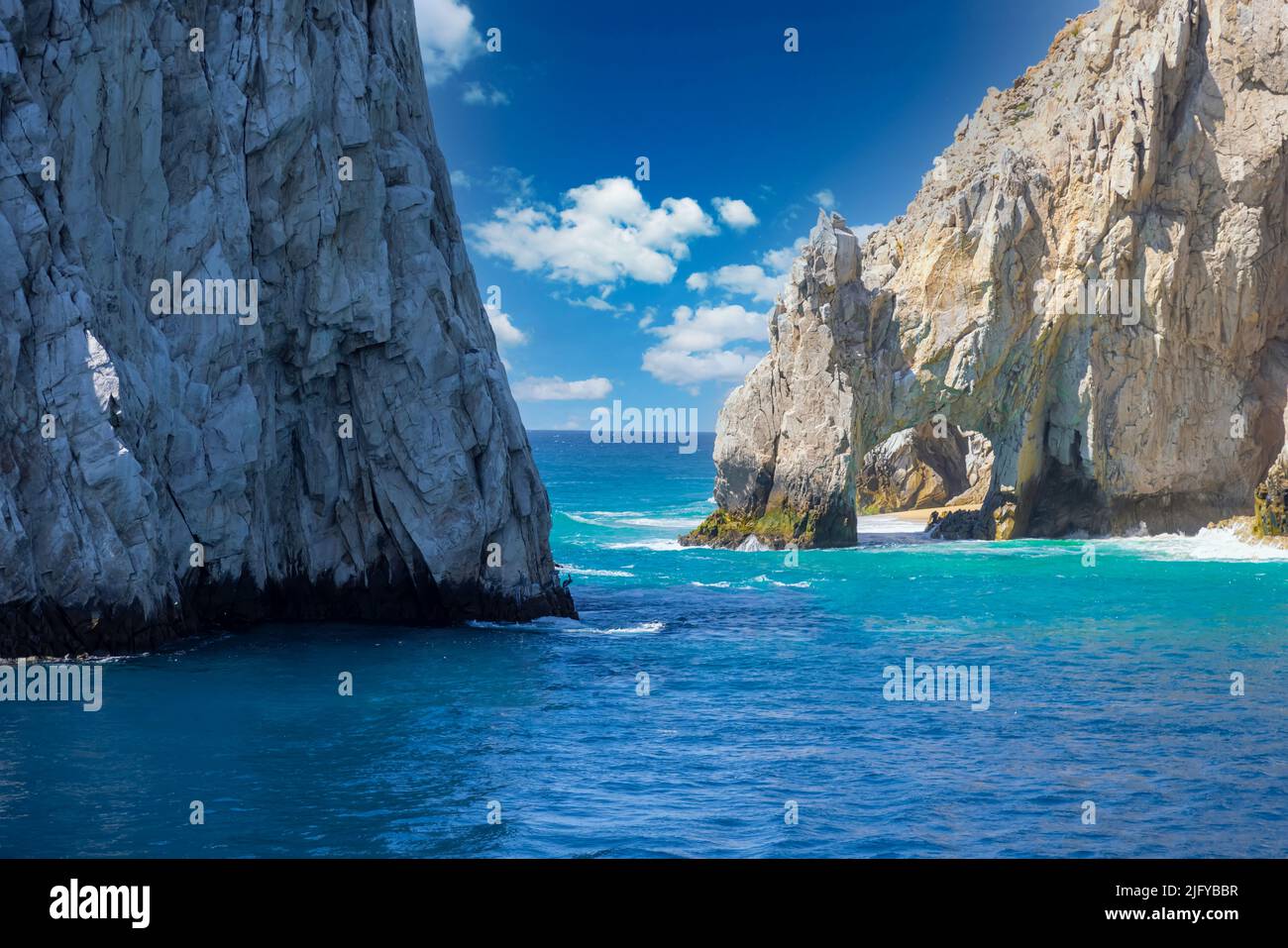 Mexico, Scenic landmark tourist destination Arch Cabo San Lucas, El ...