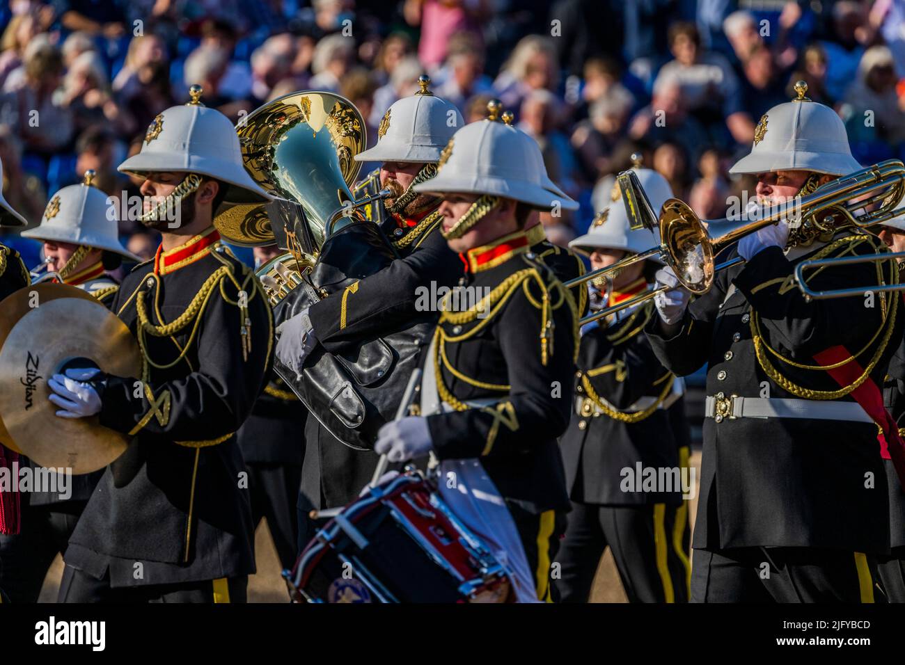 London, UK. 5th July, 2022. The Royal British legion Band - The British ...
