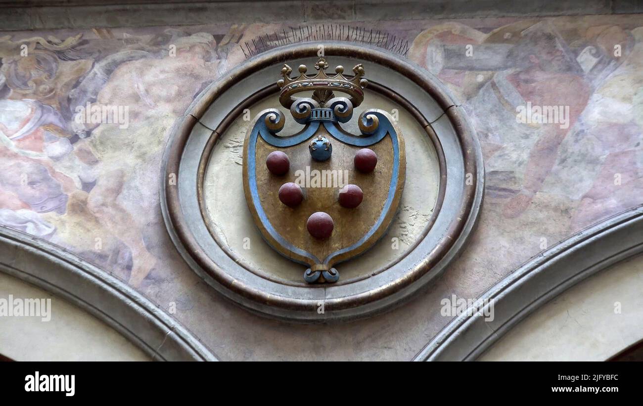 Medici family emblem hi-res stock photography and images - Alamy