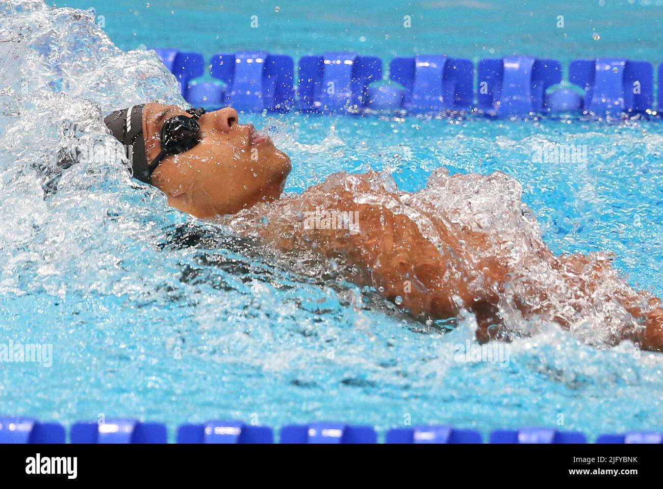 Shaine Casas of USA Finale 200 M Backstroke Men during the 19th FINA ...