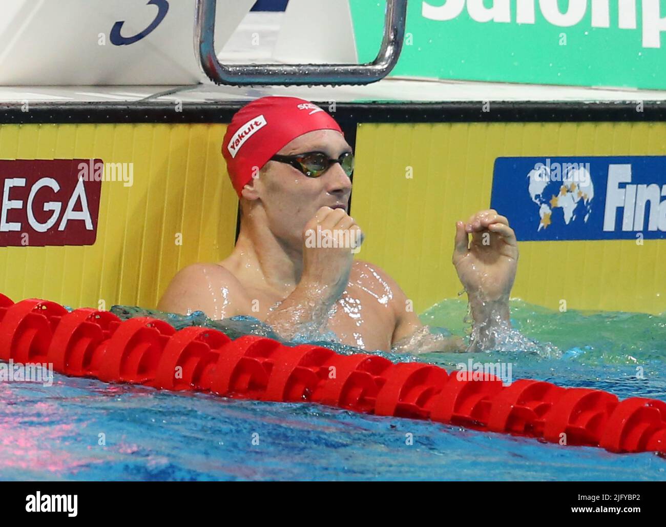 Luke Greenbank of Great Britain Finale 200 M Backstroke Men during the ...