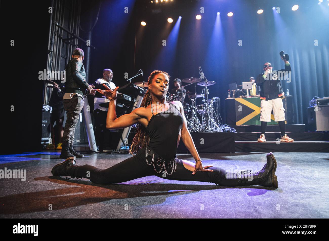 Copenhagen, Denmark. 05th July, 2022. A flexible dancer seen on stage ...