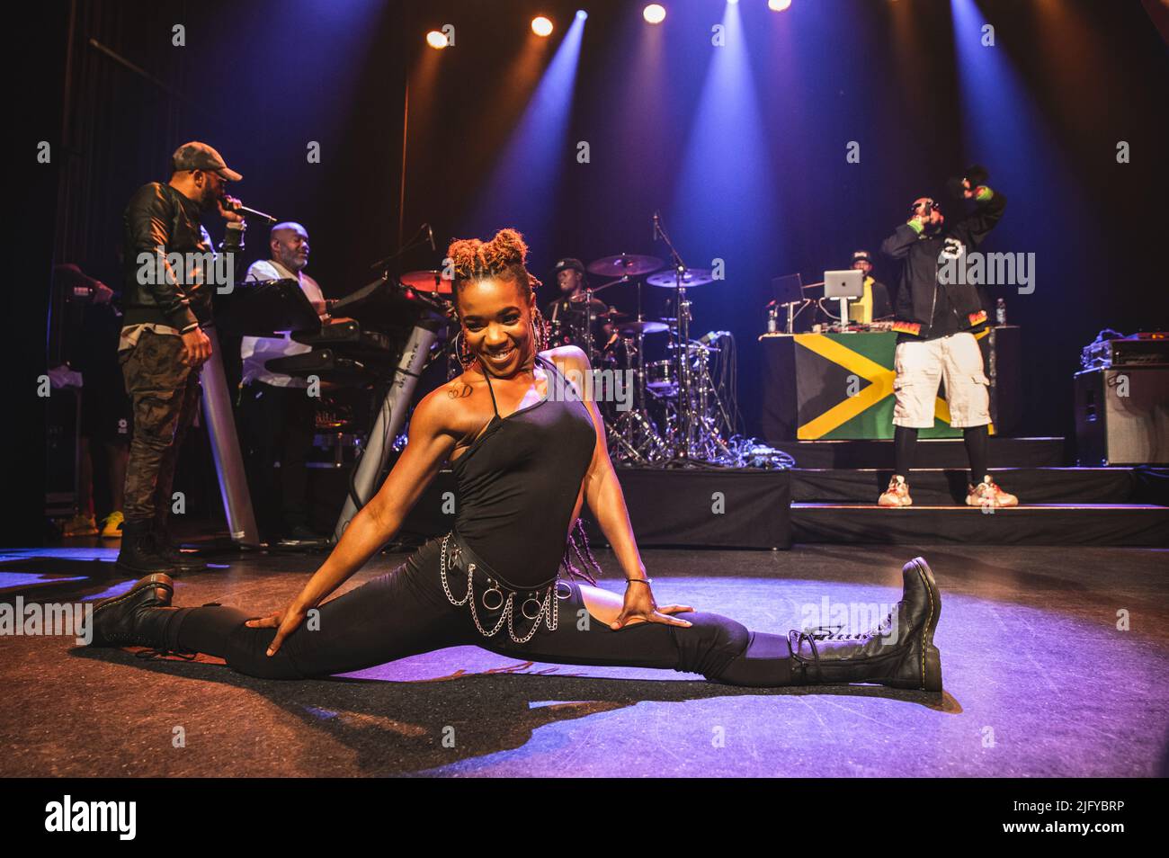 Copenhagen, Denmark. 05th July, 2022. A flexible dancer seen on stage ...