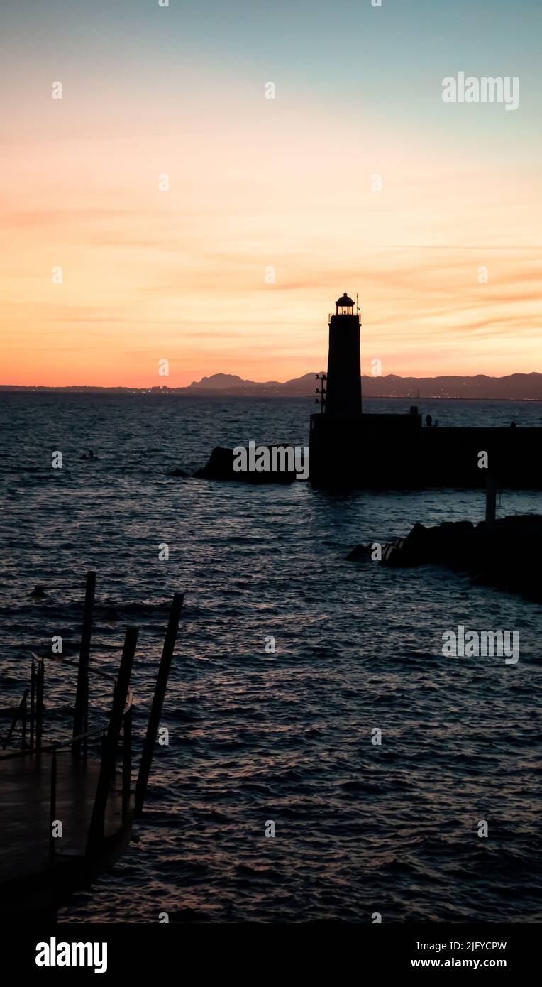 Golden lighthouse hi-res stock photography and images - Alamy