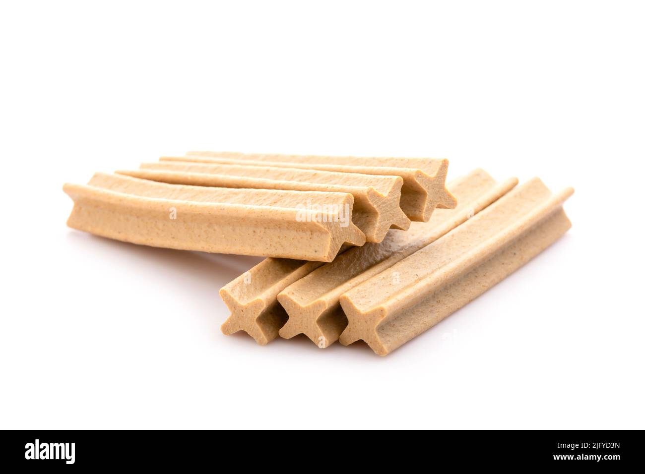 Close up X-Shape dental stick for puppy to reduce tartar build-up ...