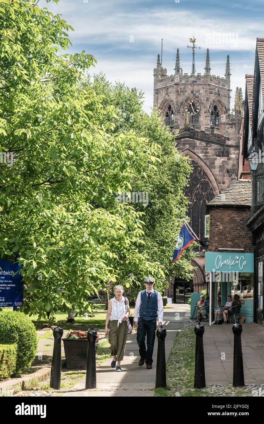 Nantwich Stock Photography Town Sunny Day, Town Centre, Village, Town ...