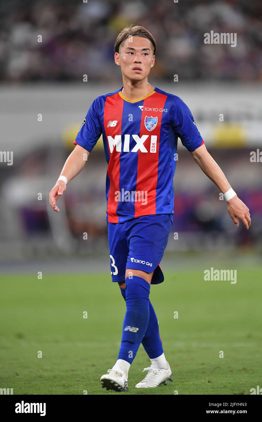 Tokyo, Japan. 2nd July, 2022. Ryoma Watanabe of FC Tokyo during the 2022 J1 League soccer match ...