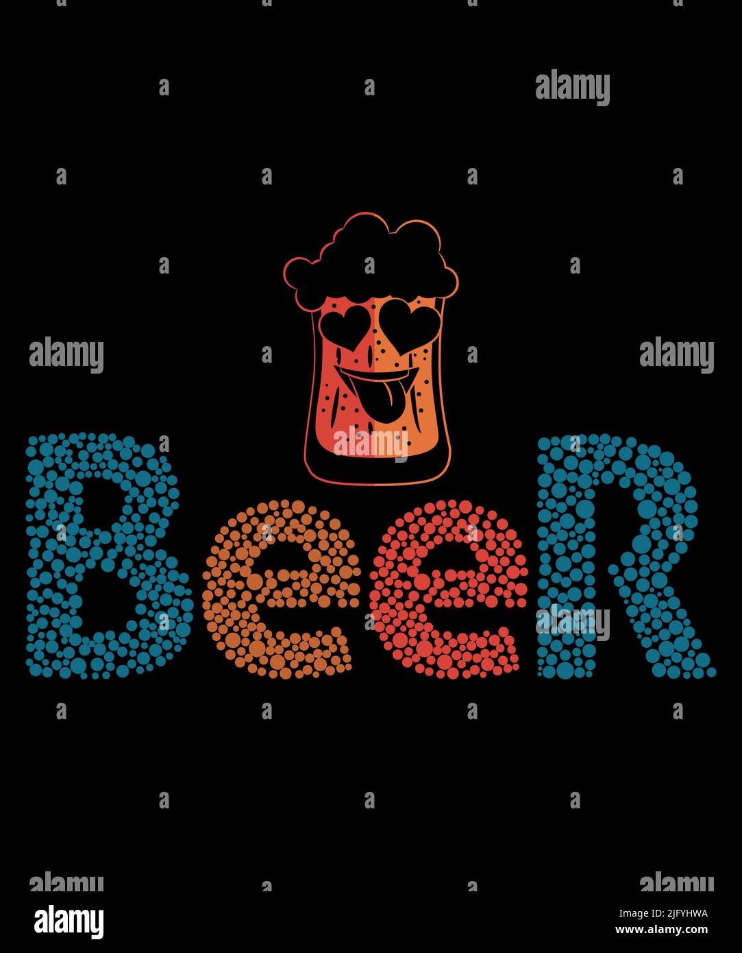 Drinking t shirt designs hi-res stock photography and images - Alamy