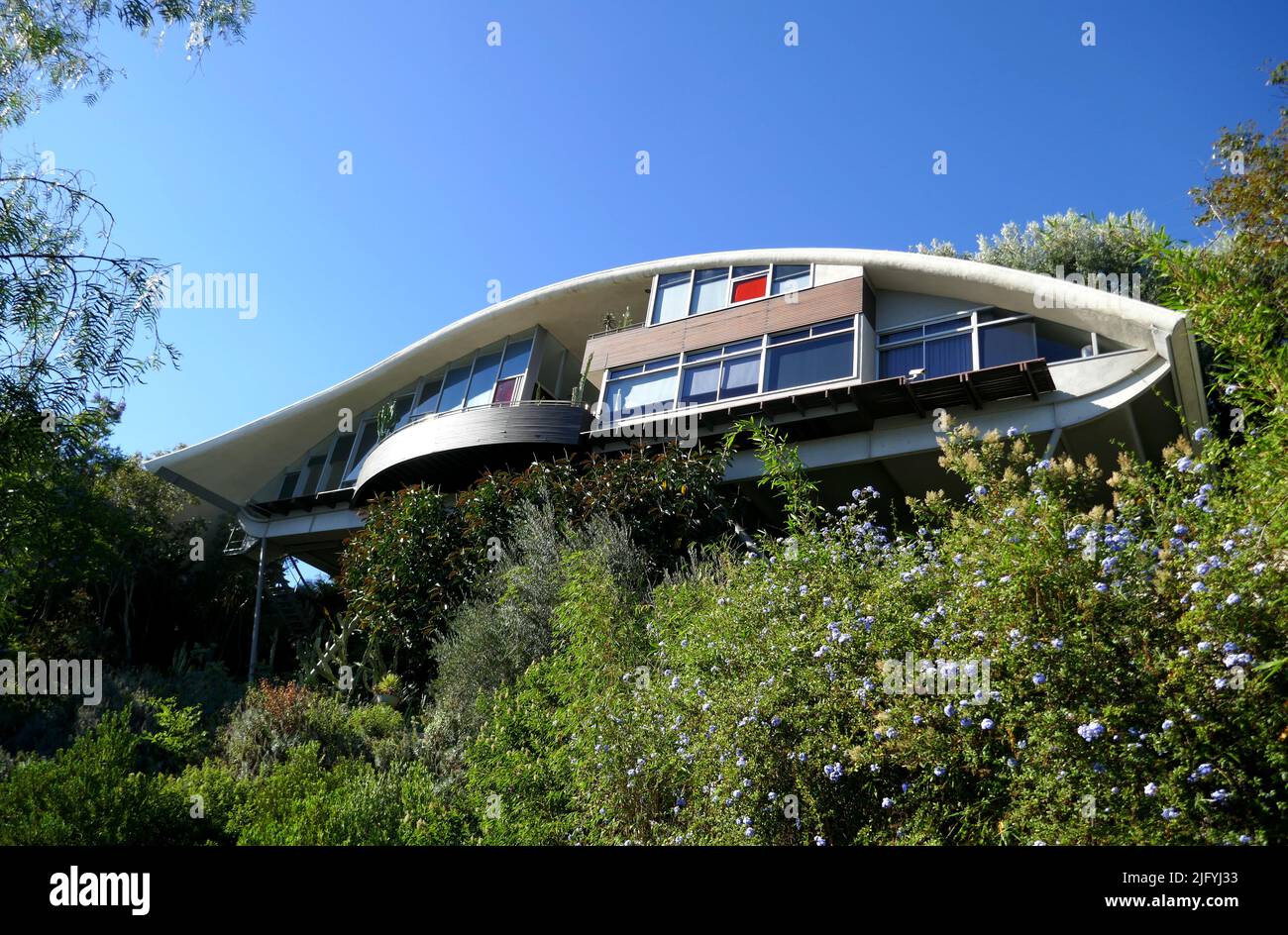 Los Angeles, California, USA 25th June 2022 John Lautner's Garcia House ...