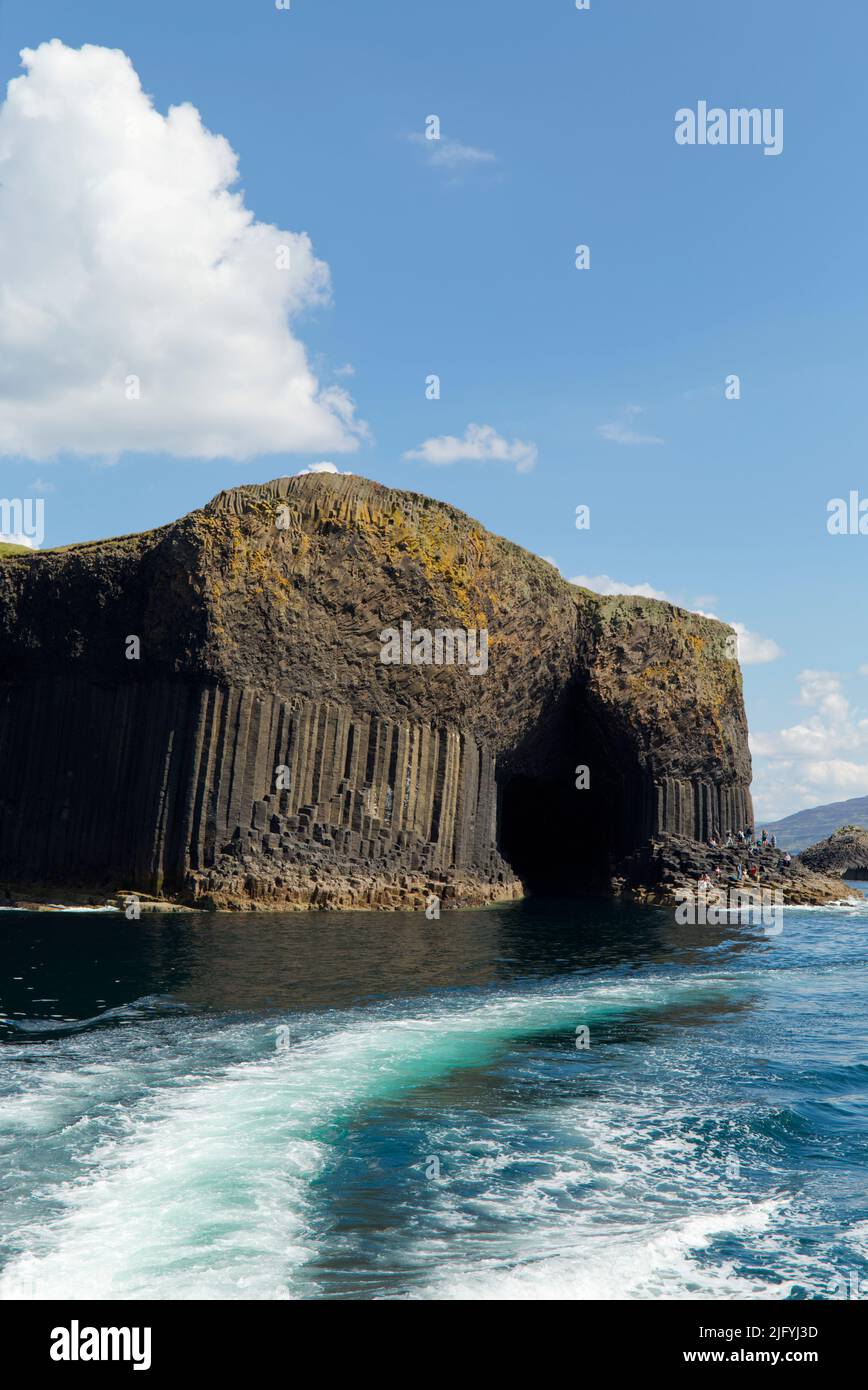 Fingals Cave on Staffa Island, Inner Hebrides Stock Photo - Alamy