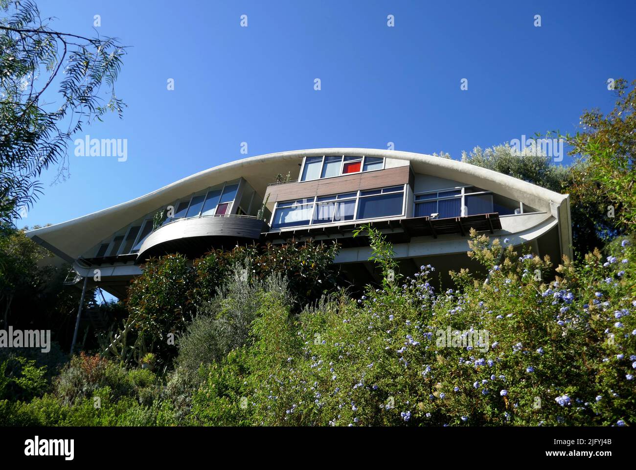 Los Angeles, California, USA 25th June 2022 John Lautner's Garcia House ...
