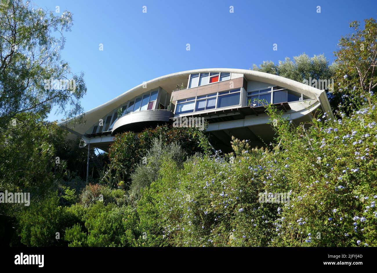Los Angeles, California, USA 25th June 2022 John Lautner's Garcia House ...