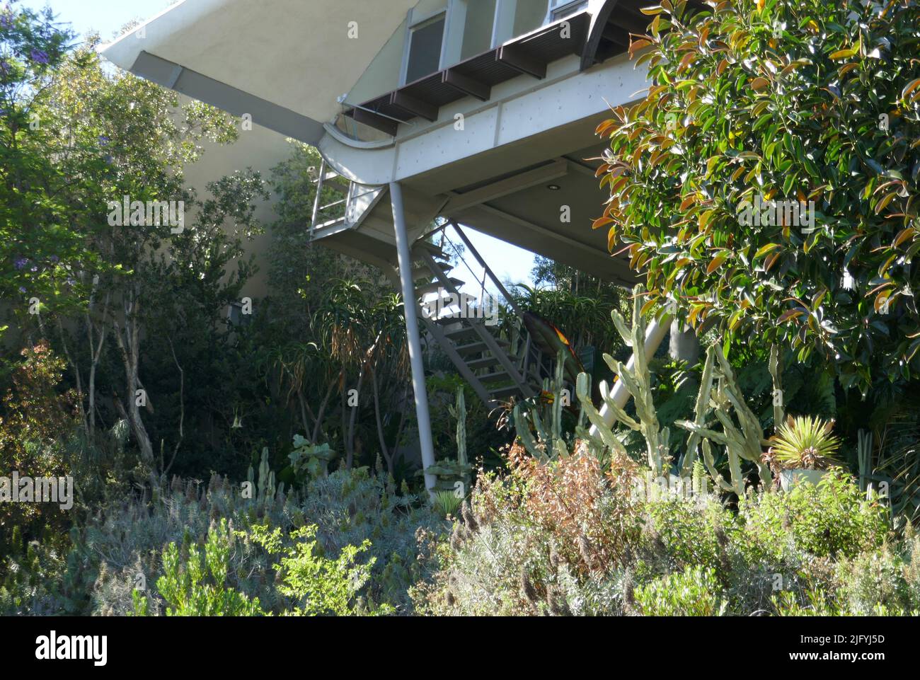 Los Angeles, California, USA 25th June 2022 John Lautner's Garcia House ...