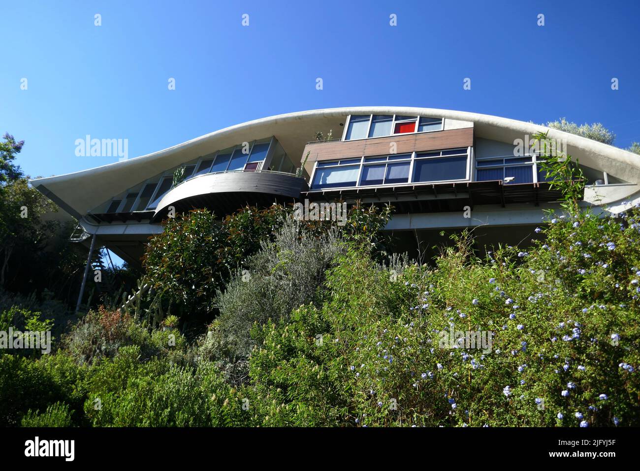 Los Angeles, California, USA 25th June 2022 John Lautner's Garcia House ...