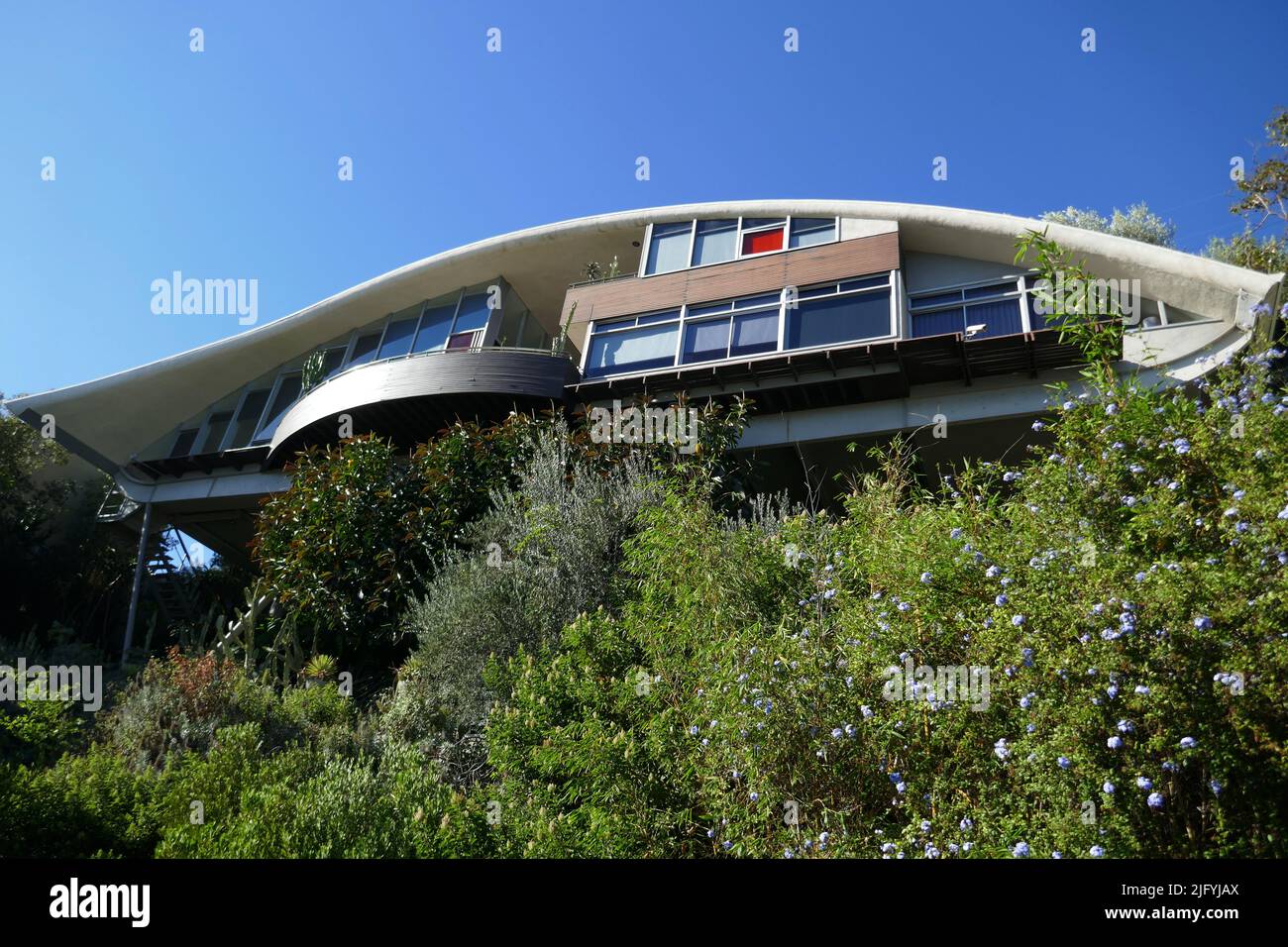 Los Angeles, California, USA 25th June 2022 John Lautner's Garcia House ...