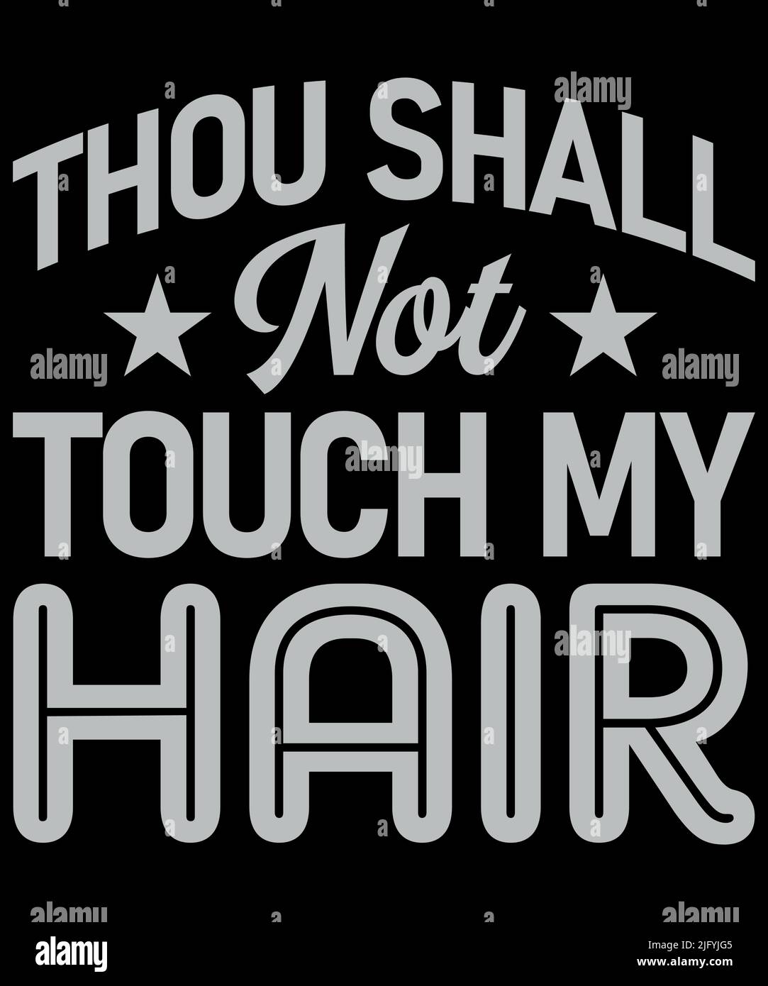 Touch hair Black and White Stock Photos & Images - Alamy