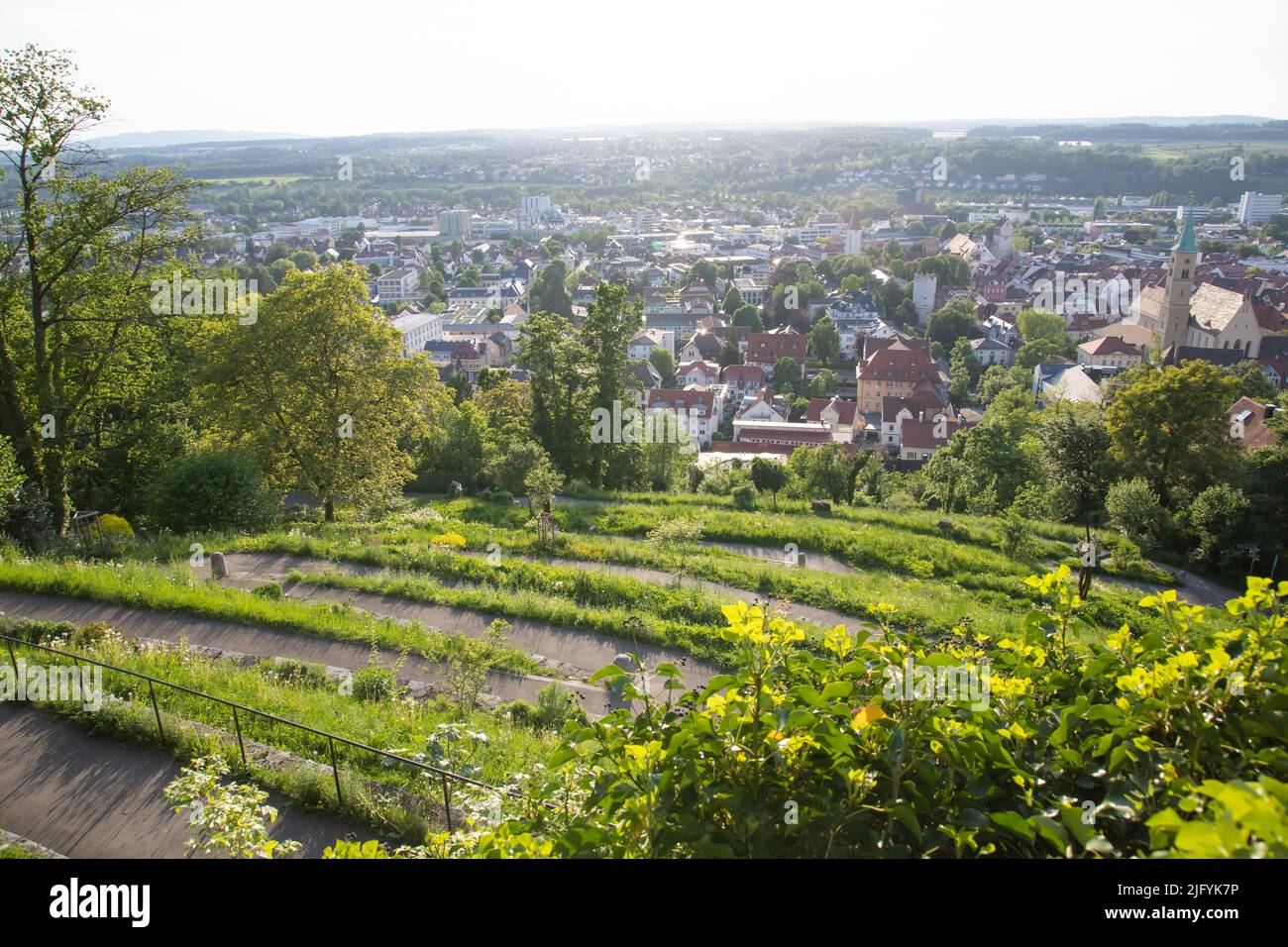 View from the tower of ravensburg castle hi-res stock photography and ...