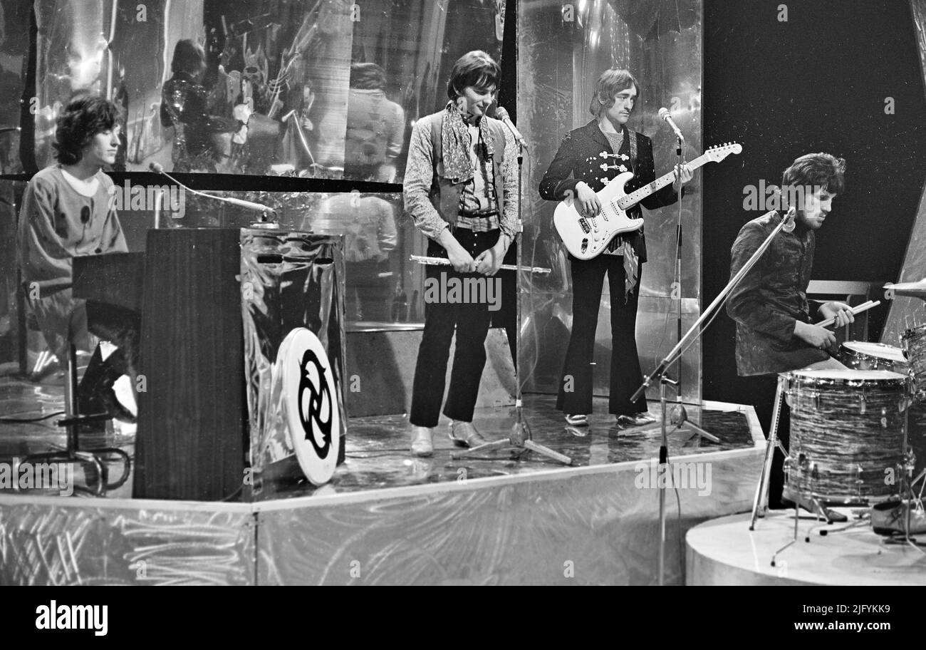TRAFFIC UK rock group in November 1967 with Stevie Winwood ...