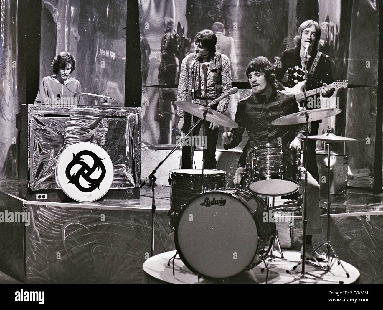 TRAFFIC UK rock group in November 1967 with Stevie Winwood ...