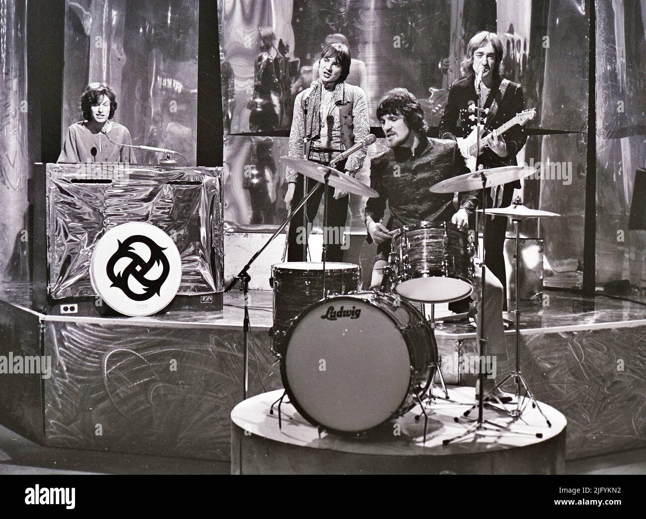 TRAFFIC UK rock group in November 1967 with Stevie Winwood ...