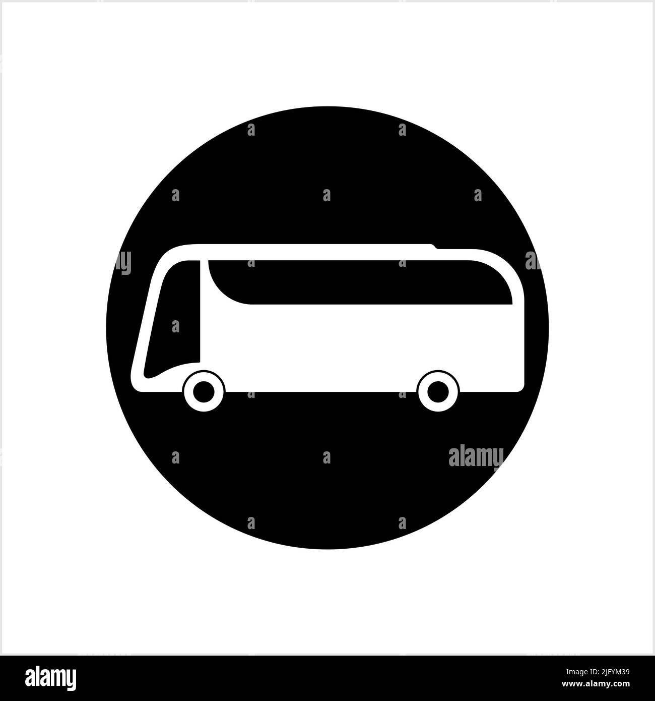 Bus Icon, Bus Vector Art Illustration Stock Vector Image & Art - Alamy