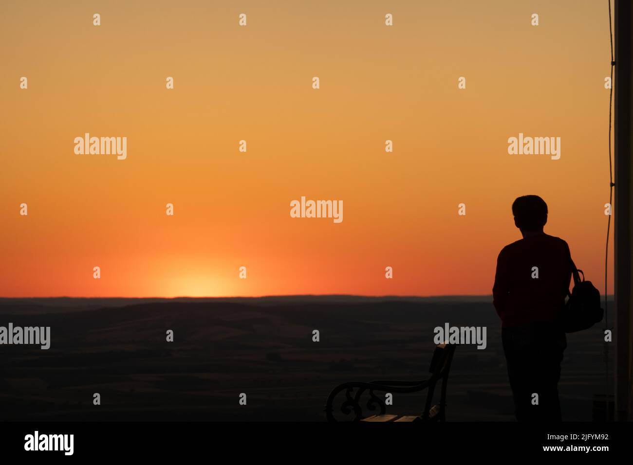 Person thinking in nature hi-res stock photography and images - Alamy