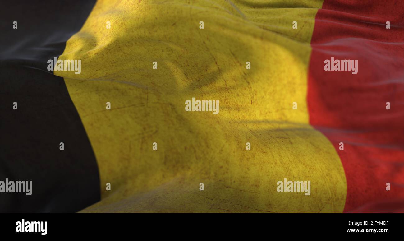 Vector flagpole with belgium flag hi-res stock photography and images ...