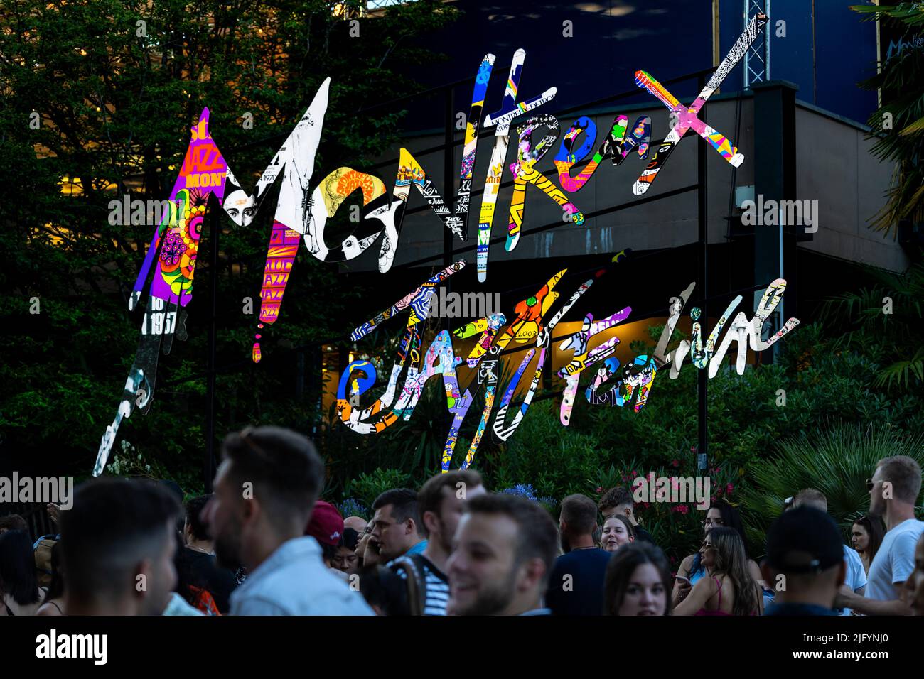 Montreux jazz festival 2022 hi-res stock photography and images - Alamy