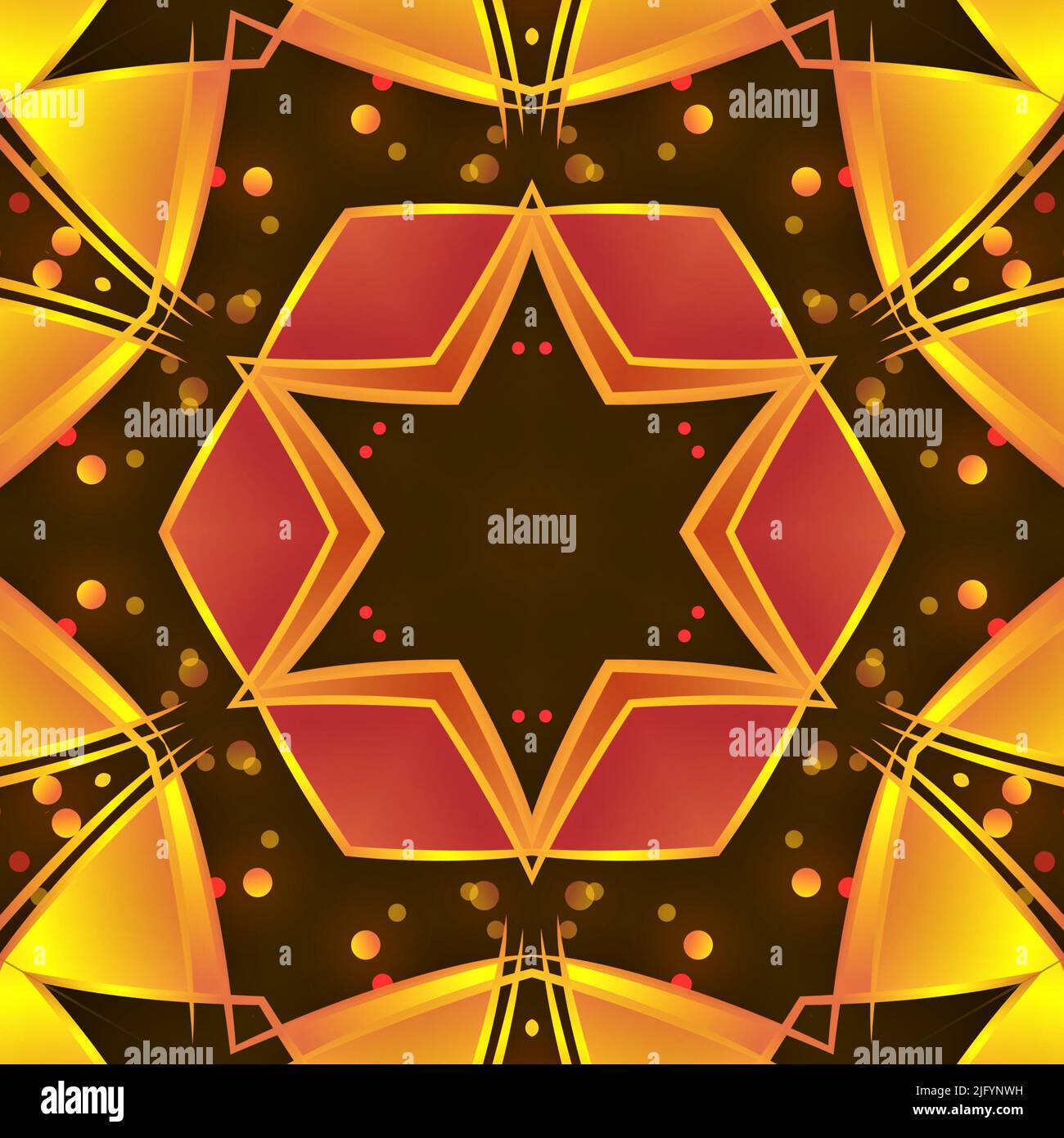 Abstract Computer generated Fractal design. A fractal is a never-ending ...