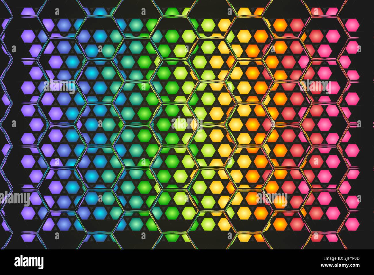 Abstract Computer generated Fractal design. A fractal is a never-ending ...