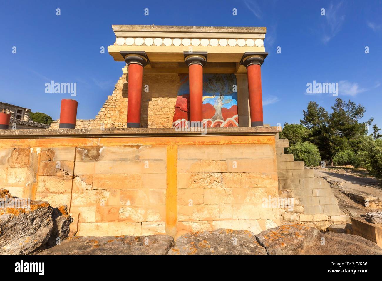 Minotaur labyrinth knossos hi-res stock photography and images - Alamy