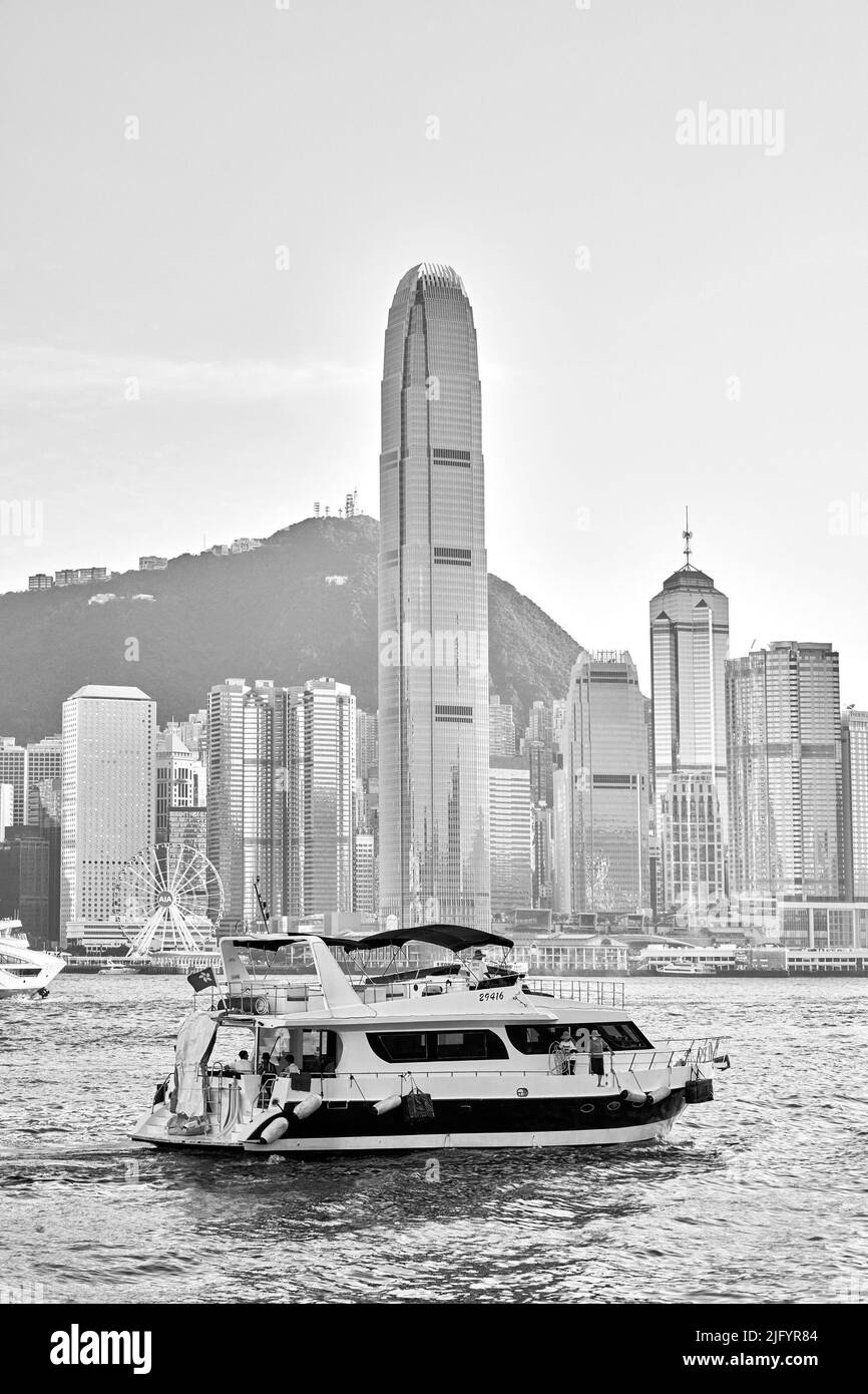 hong kong tsim sha tsui view Stock Photo - Alamy