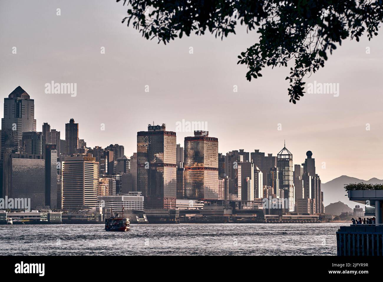 hong kong tsim sha tsui view Stock Photo - Alamy