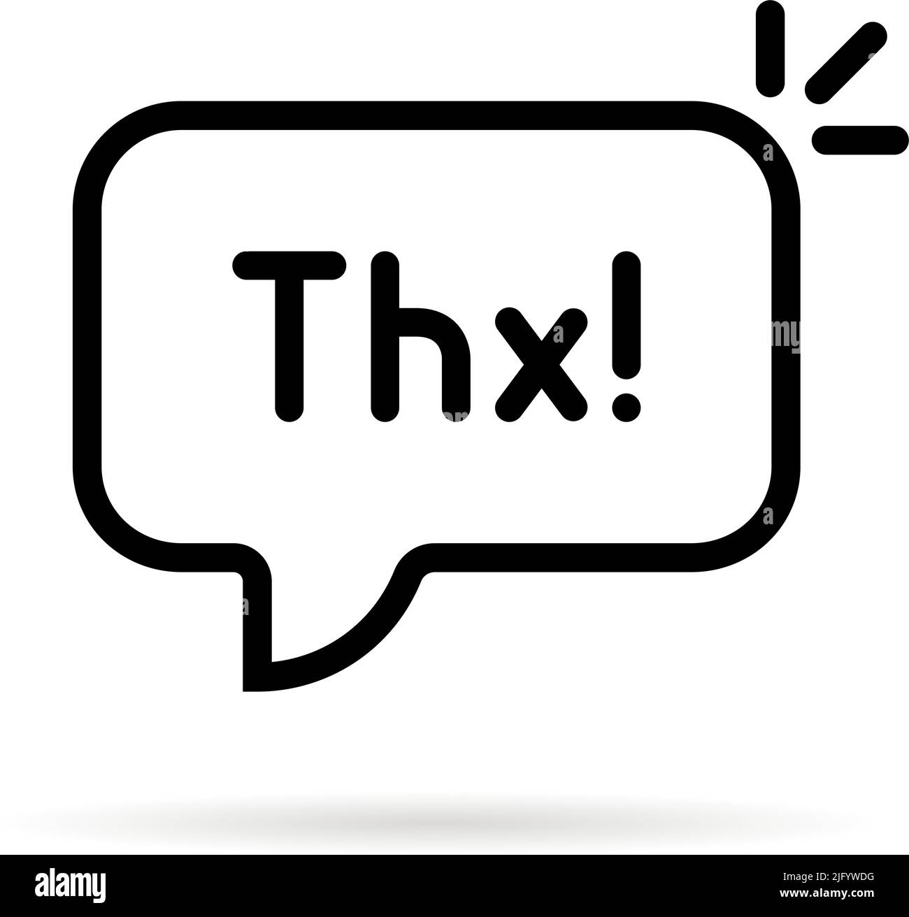 Thankyou card Stock Vector Images - Alamy