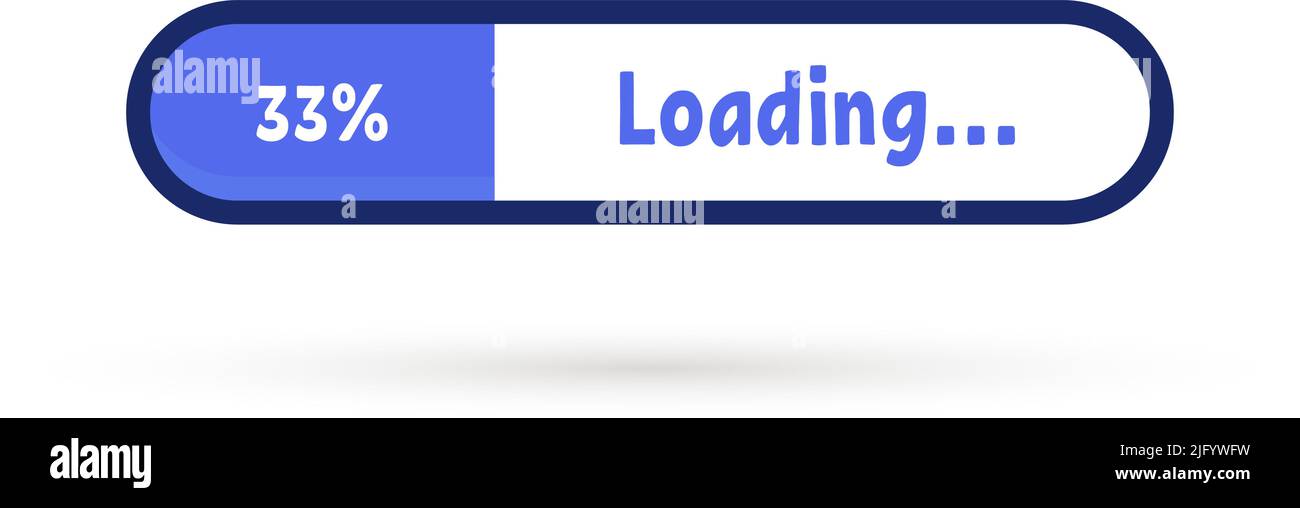 purple loading bar simple icon Stock Vector Image & Art - Alamy