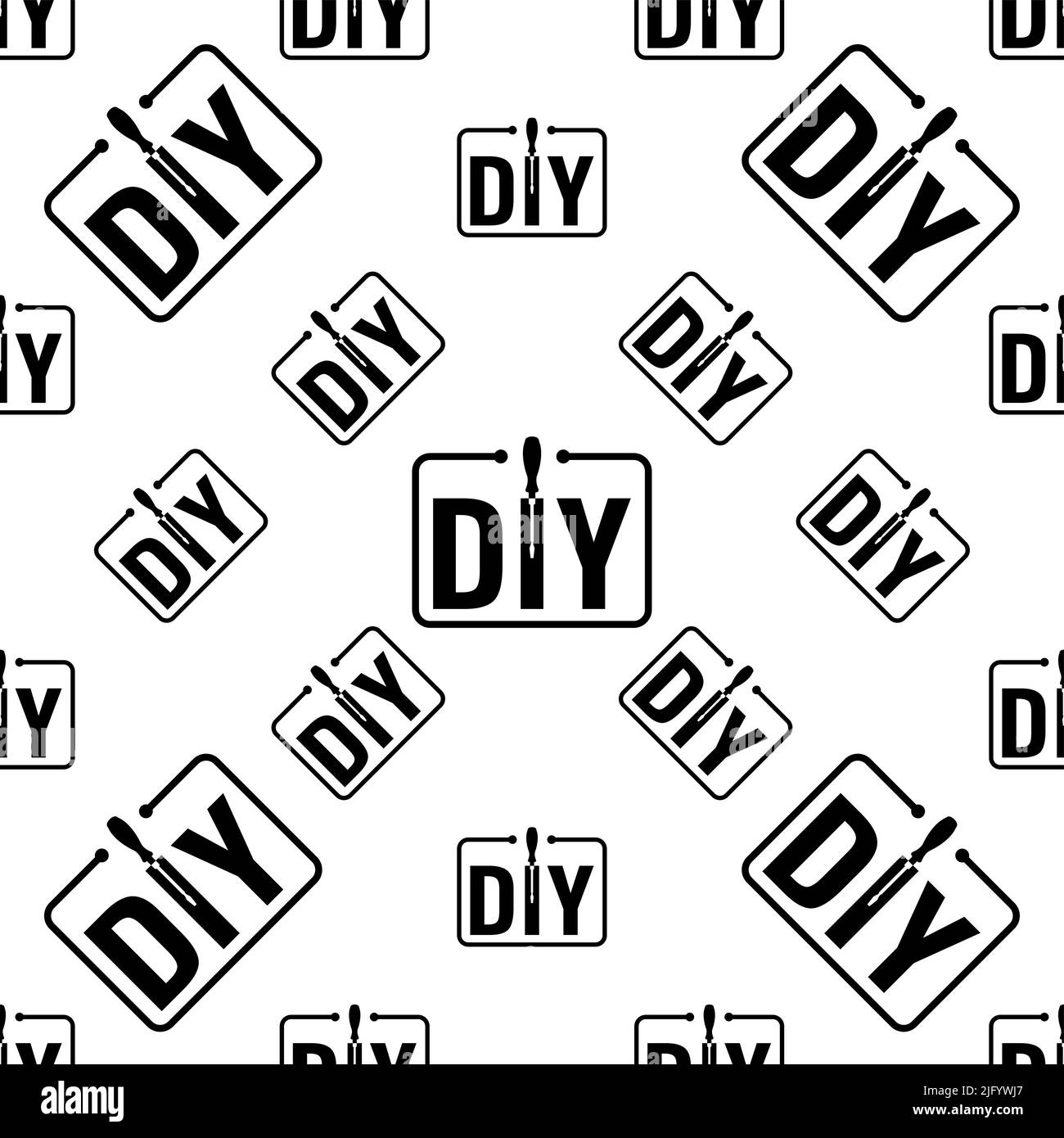 Do It Yourself Icon Seamless Pattern, Diy Icon, Building, Modifying ...