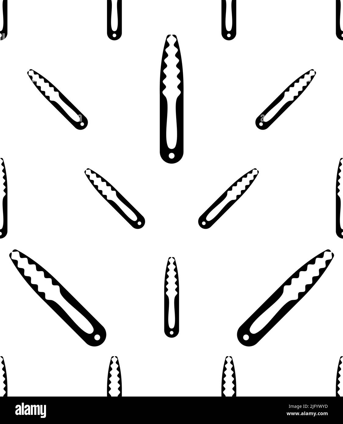 Tongs icon Black and White Stock Photos & Images - Alamy