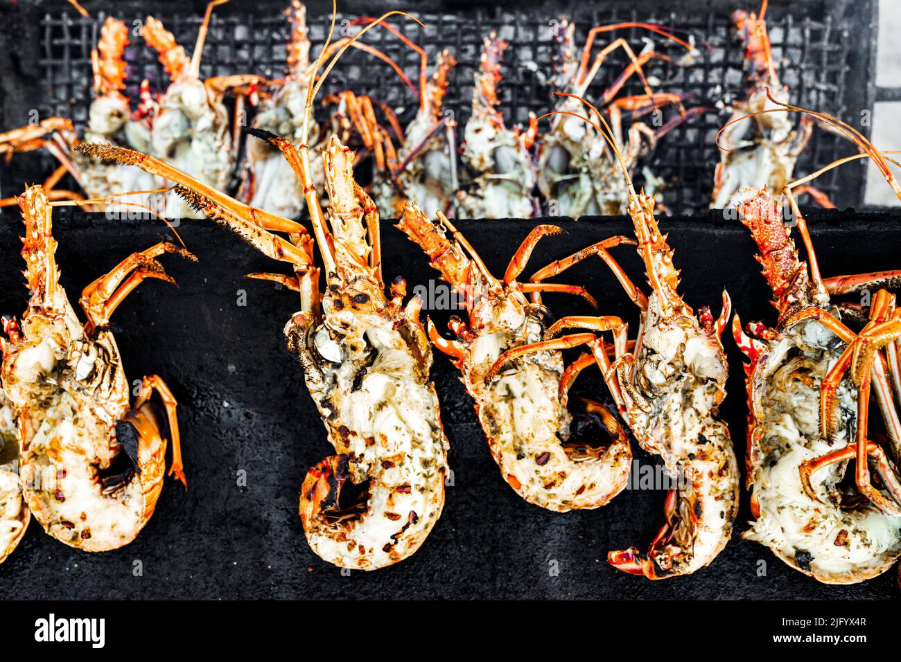 Overhead grill hi-res stock photography and images - Alamy