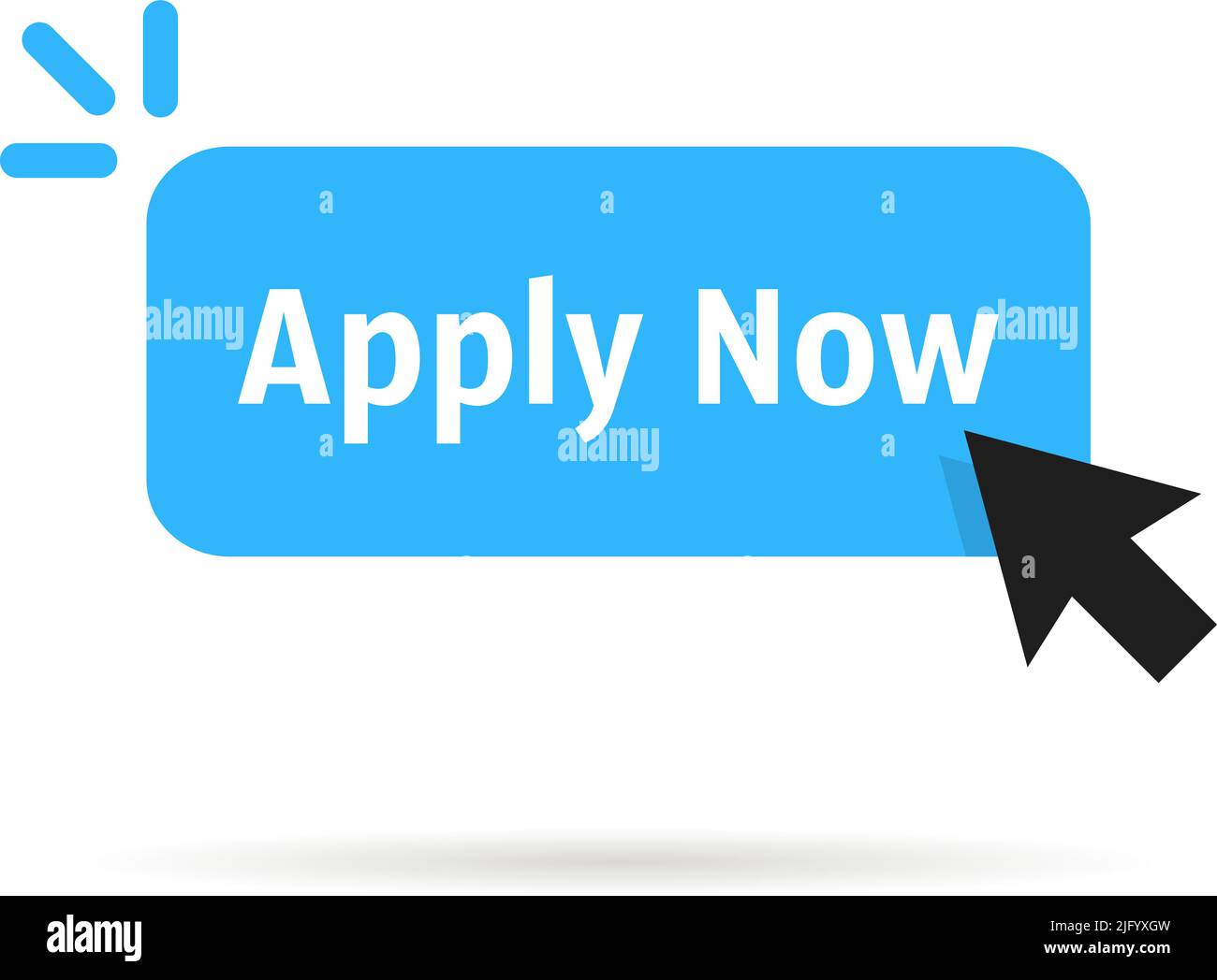 blue apply now simple button Stock Vector Image & Art - Alamy