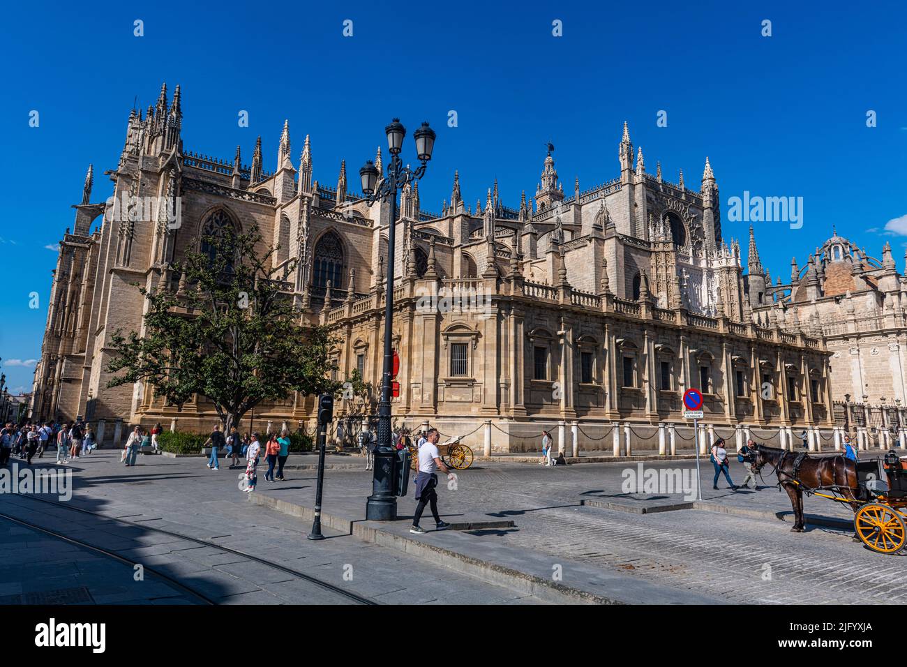 Seville Cathedral, UNESCO World Heritage Site, Seville, Andalucia ...