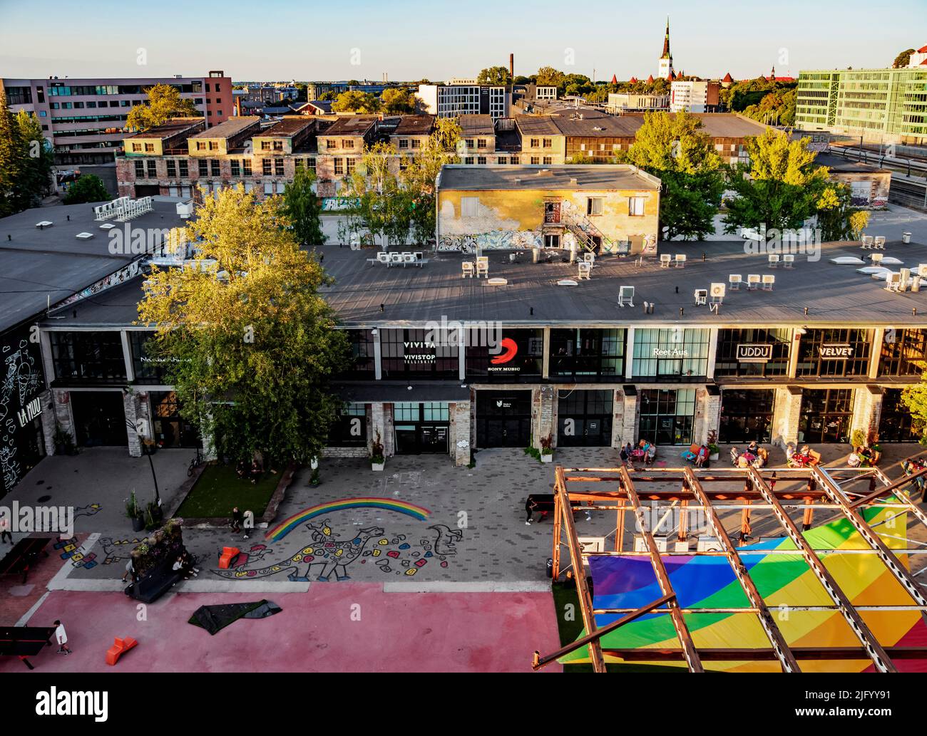 Telliskivi creative city, tallinn hi-res stock photography and images ...