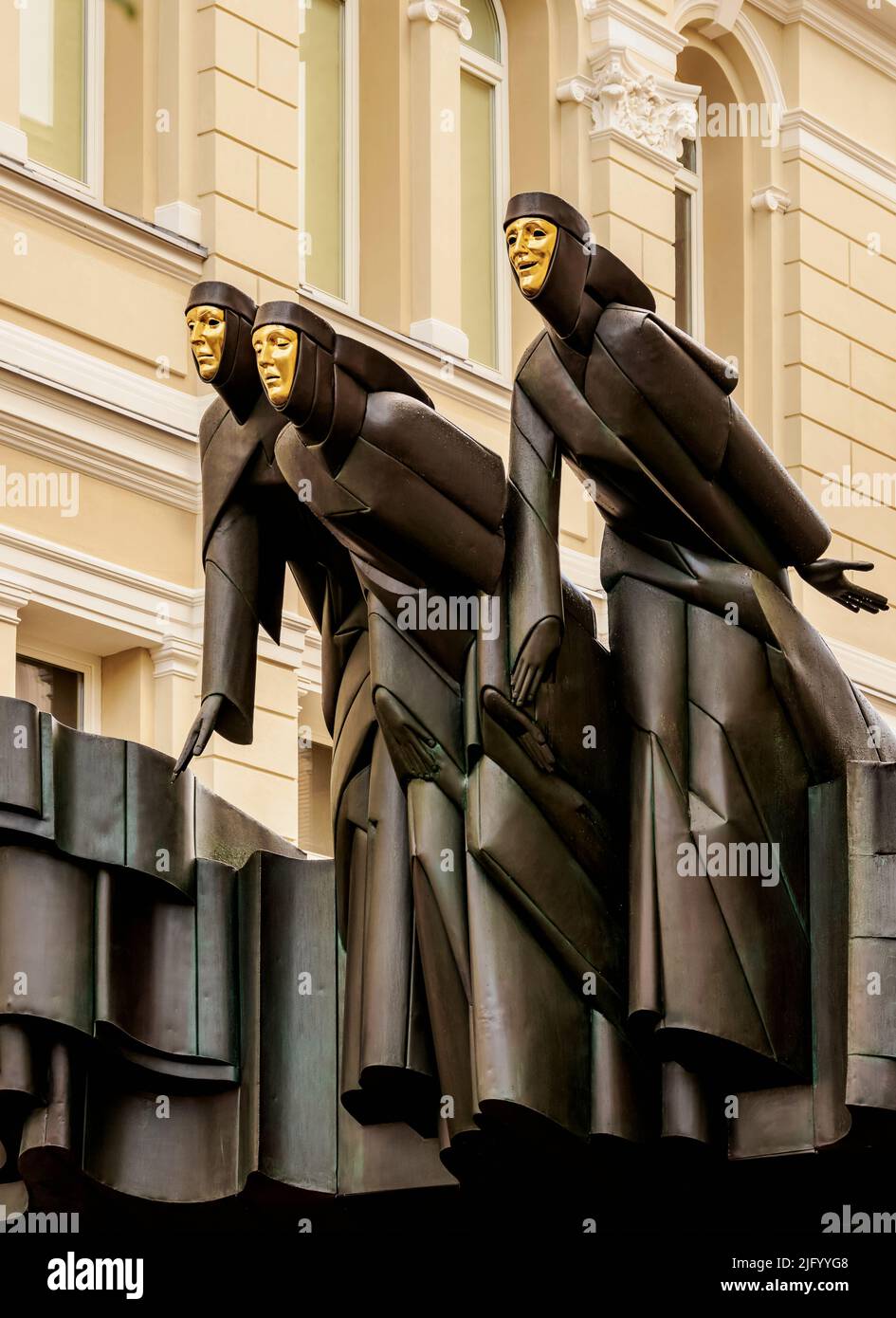 Three muses hi-res stock photography and images - Alamy